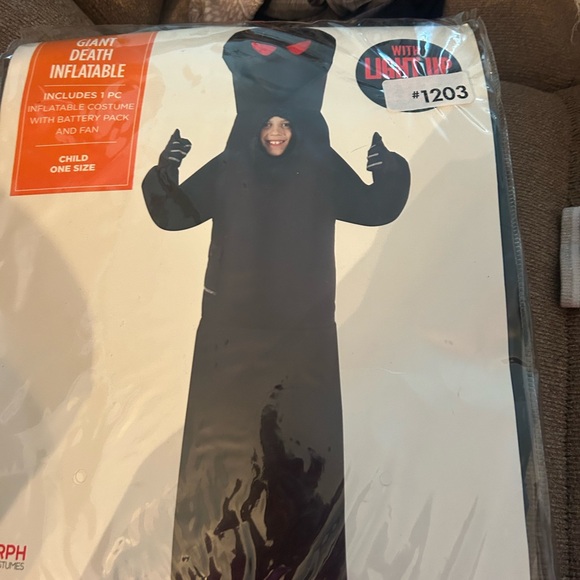 Costumes | Giant Death Inflatable Kids Costume Black | Poshmark